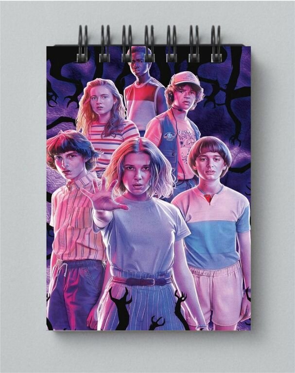 Блокнот Очень странные дела, Stranger Things №9, А4