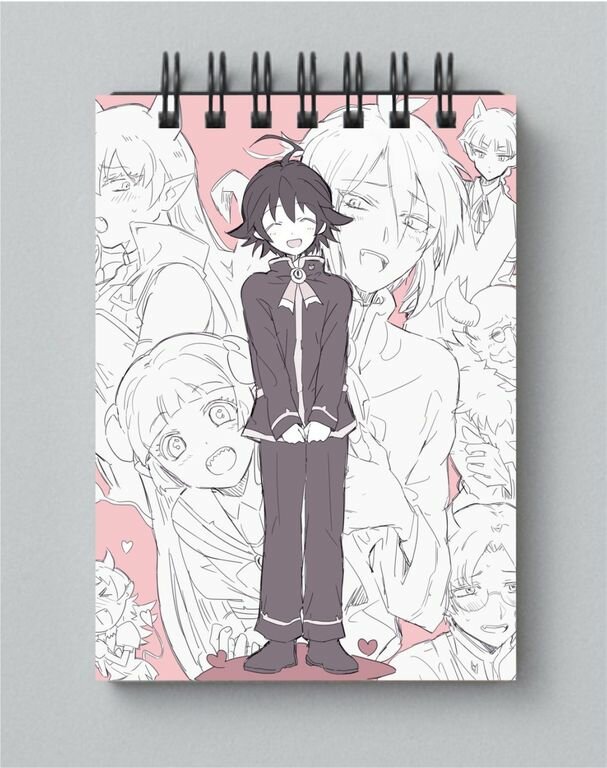 Блокнот Mairimashita! Iruma-kun, Добро пожаловать в ад, Ирума №9, Размер А6, 10 на 15 см