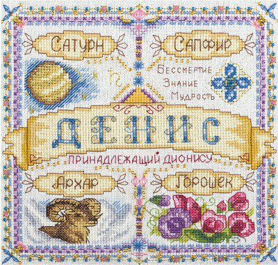 Именной оберег Денис СО-1667