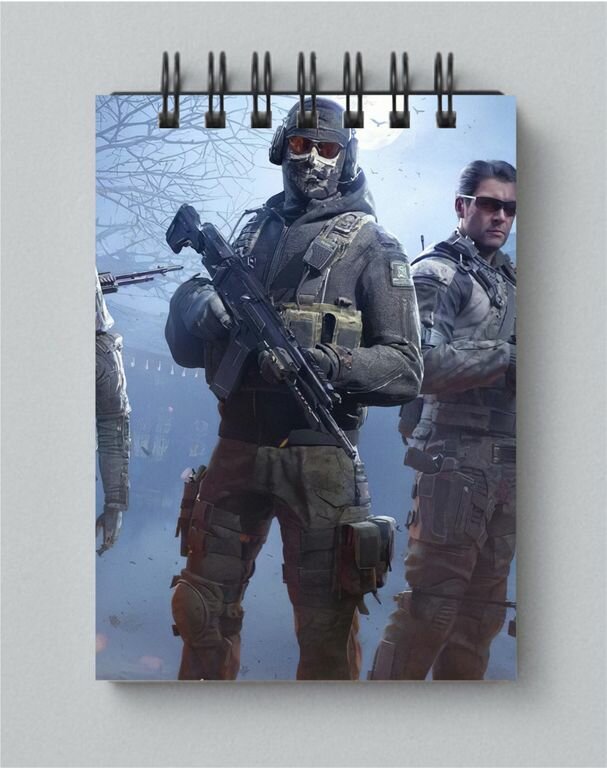 Блокнот Call of Duty, Кол оф Дьюти №7, А5