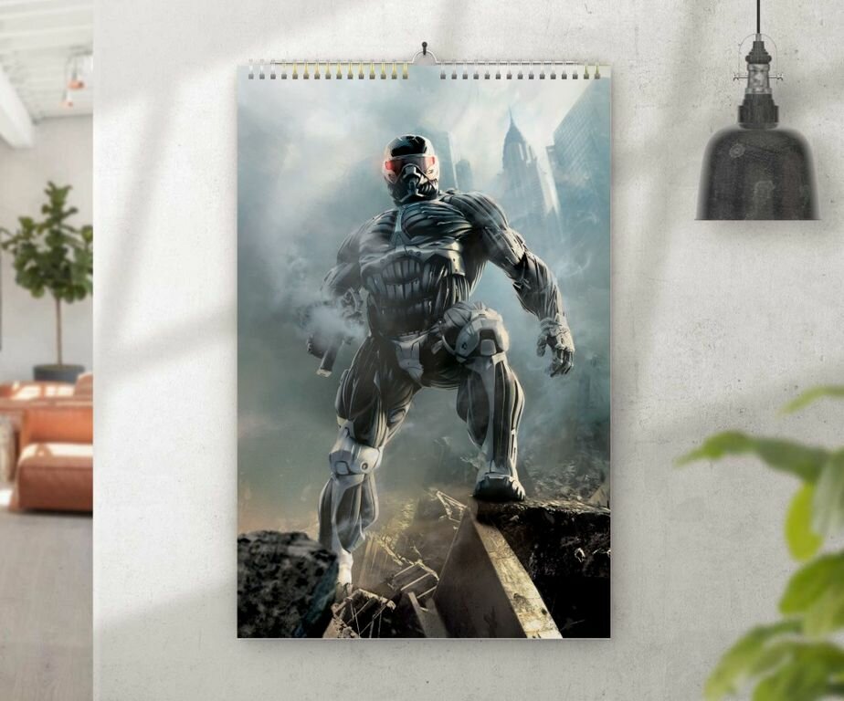 Календарь перекидной Crysis, Кризис №25, А3