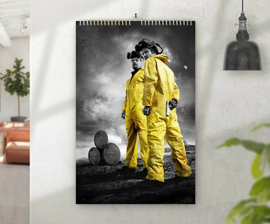 Календарь перекидной Во все тяжкие, Breaking Bad №21, А3