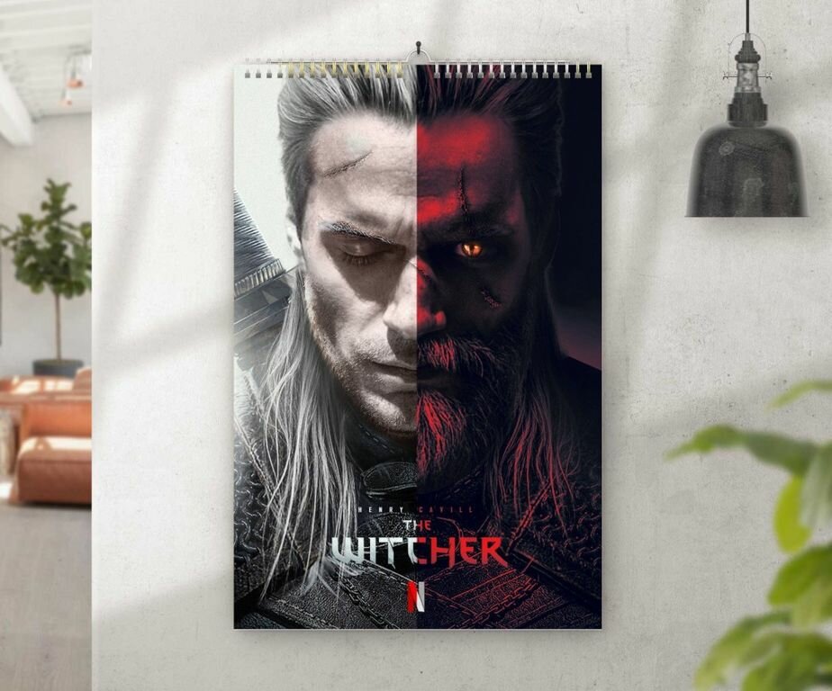 Календарь перекидной Ведьмак, The Witcher №28, А4