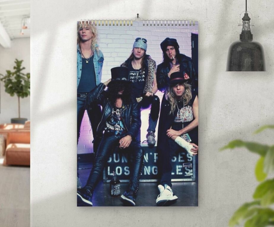 Календарь перекидной Guns N' Roses №4, А4