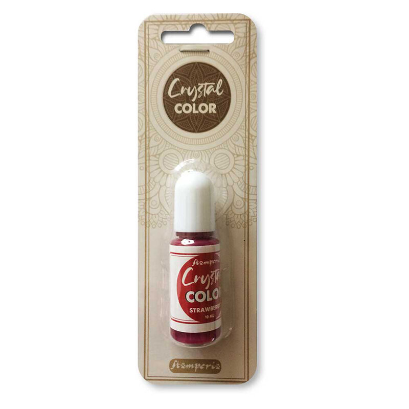 Краска акриловая Crystal Color клубничный 10 мл STAMPERIA KACY09