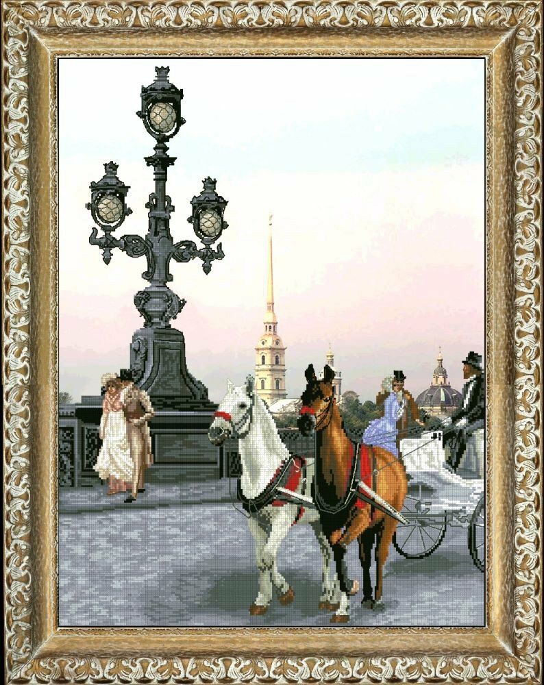 Времена года. Лето (Панорамная вышивка) 50912