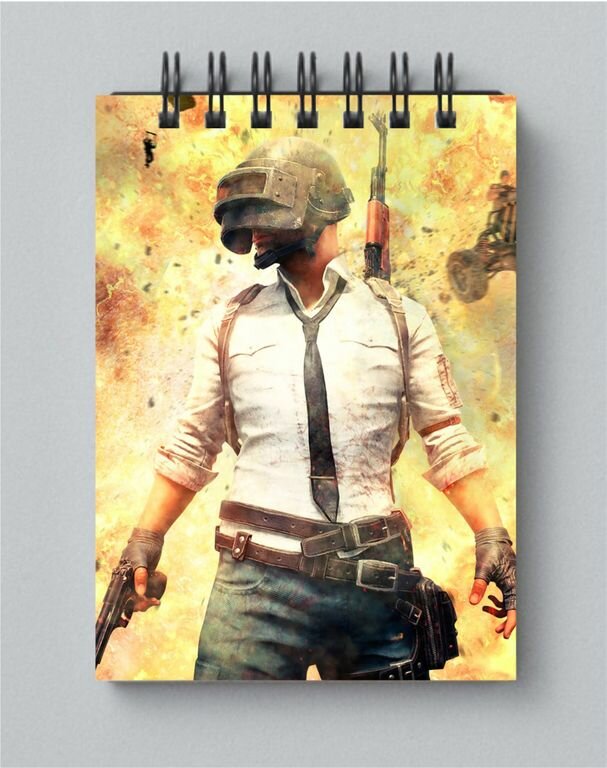 Блокнот PlayerUnknown’s Battlegrounds, PUBG, пубг №21, А5