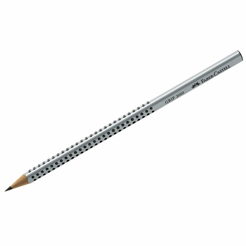 Карандаш ч/г Faber-Castell "Grip 2001" 2B, трехгранный, заточен, 286150
