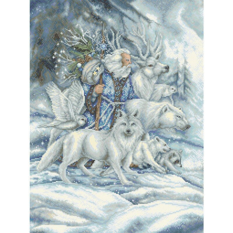 Набор для вышивания LetiStitch #L8070 Walk as One (Идем все вместе), Счетный крест, 31 x 41 см
