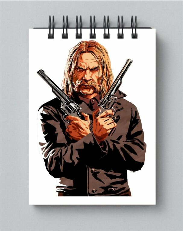Блокнот RED DEAD REDEMPTION 2, РЕД деад редемптион 2 №14, А4
