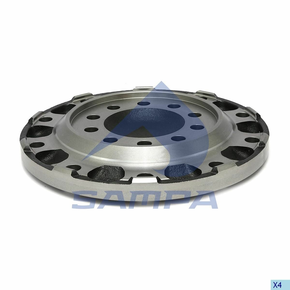 Фланец крепления колеса MB Actros MP2 MP3 , арт. 203173 SAMPA