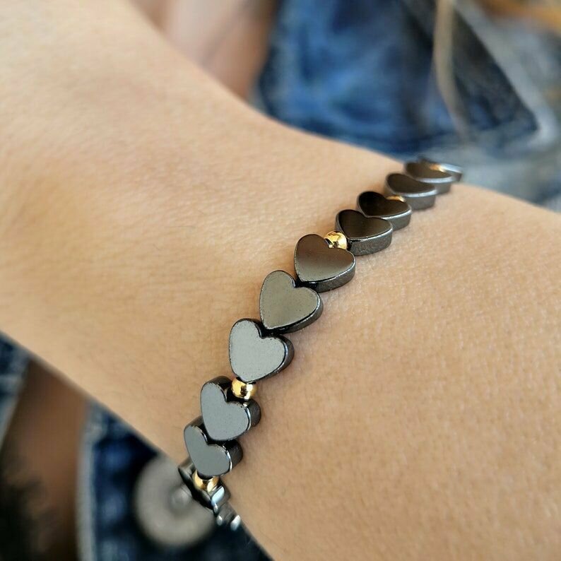 Браслет, гематит