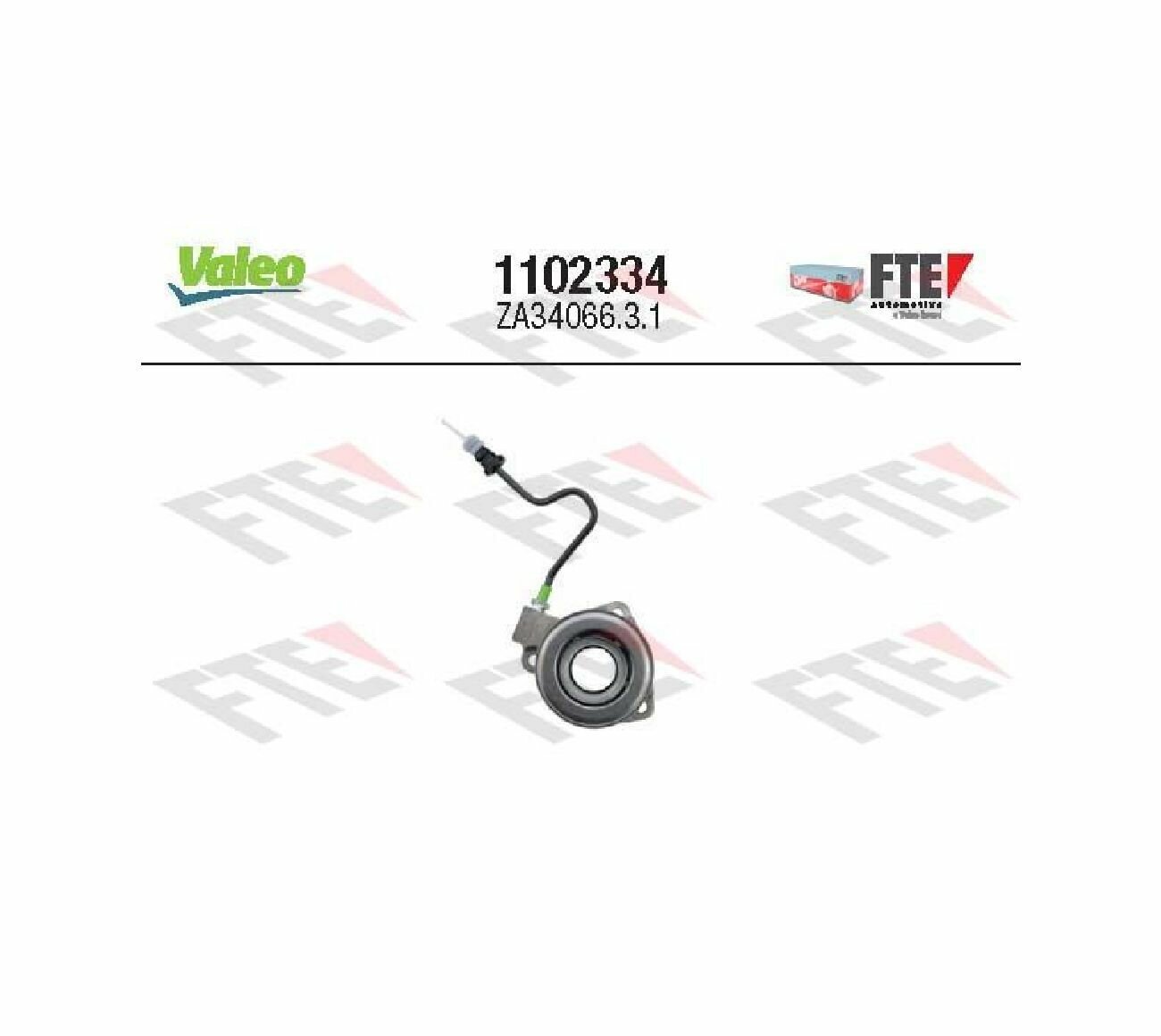 FTE 1102334 Выжимной узел сцепления OPEL Antara, CHEVROLET Captiva 2.4, (10>)