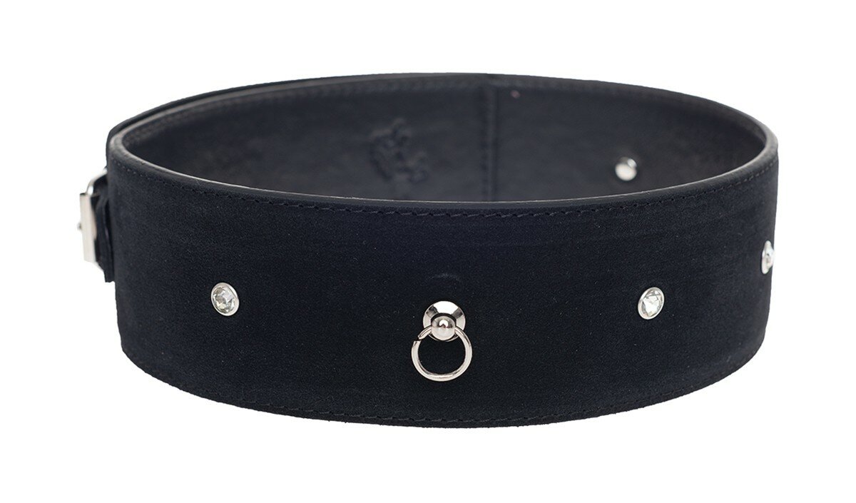 "Поножи БДСМ" из натуральной замши