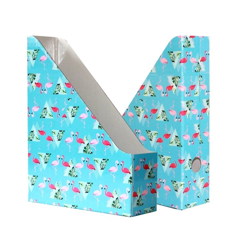 Вертикальный накопитель Attache Selection Flamingo, 75 мм, с дизайном, 2 штуки (877389)