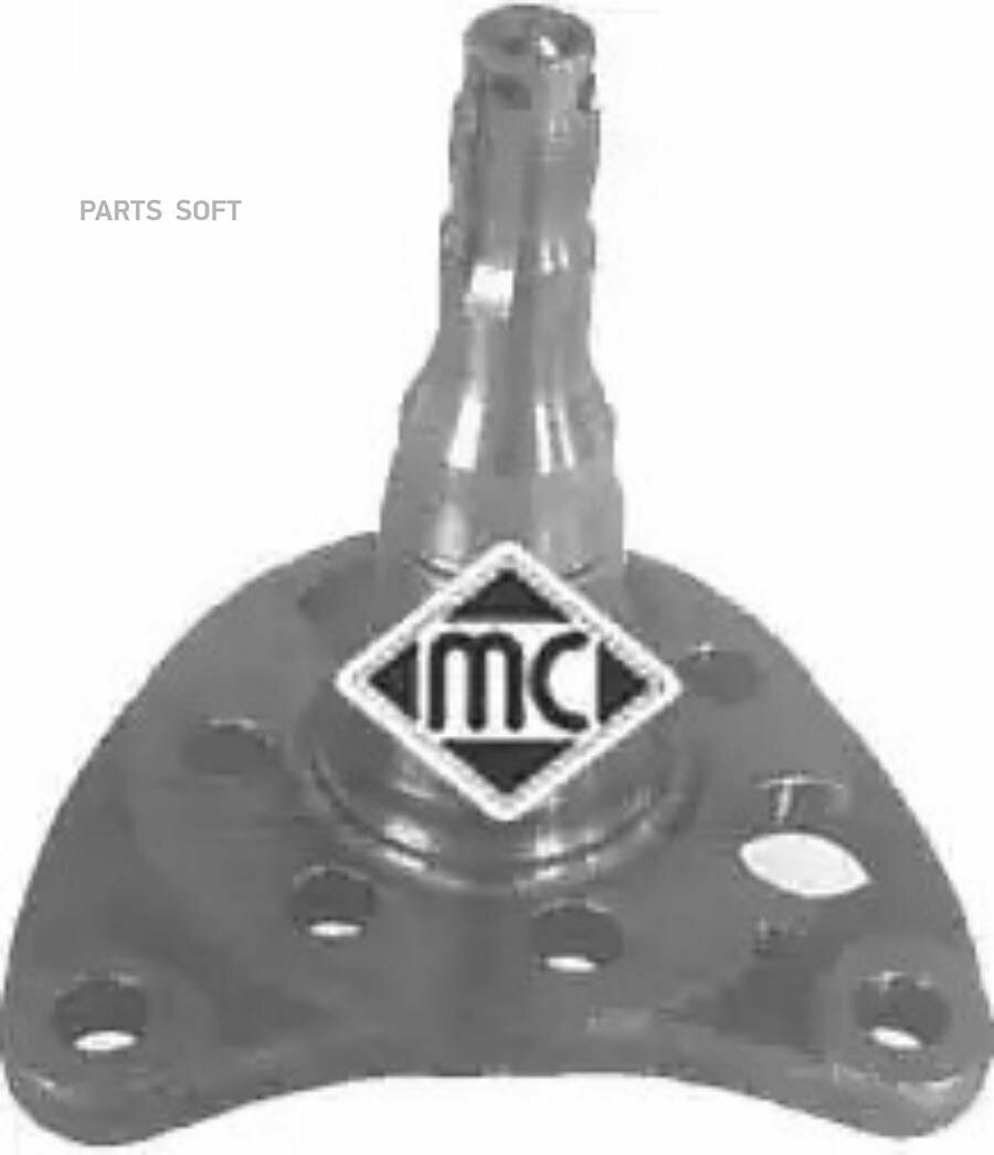 Ступица VW GOLF II/III PASSAT III VENTO JETTA II ЗАД L дисков METALCAUCHO арт. 90542