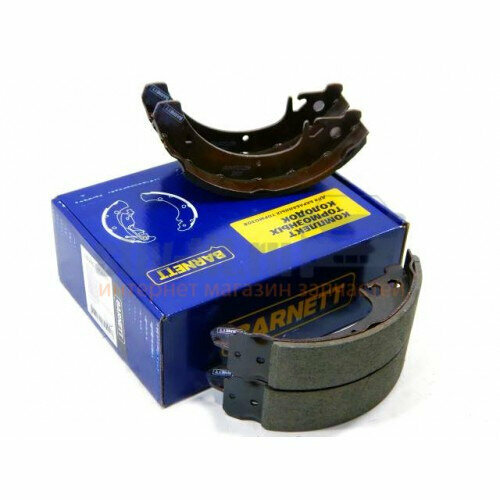 Колодки тормозные задние Barnett для Лада 2108, Калина, Приора, Гранта без АБС LD205
