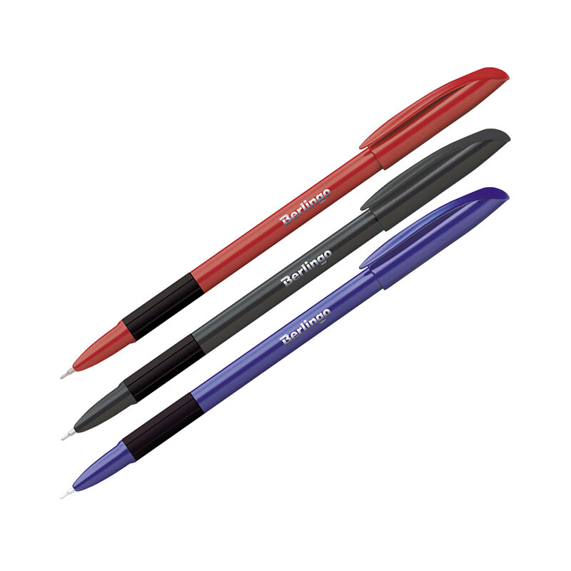 Berlingo ручка шариковая Metallic Pro 0.5 мм CBp_70753 синяя для деловой документации 1 шт