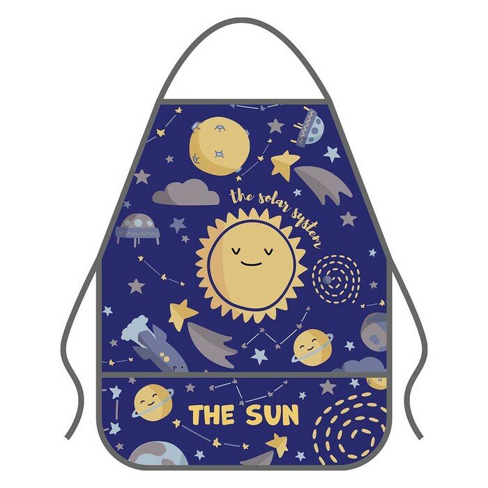 Накидка для творчества с карманом, ФДТ-3, SUN 2023