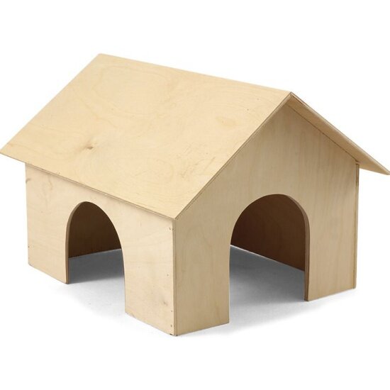 Домик Gamma для морской свинки деревянный, 300*230*200мм