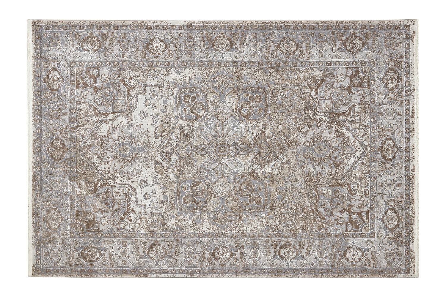 Ковер на пол Hoff Genius, 160х230 см, прямоугольный, цвет бежевый