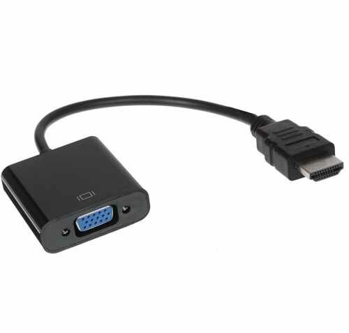 Переходник DEXP HDMI - VGA - Jack 3.5, 0.2 м
