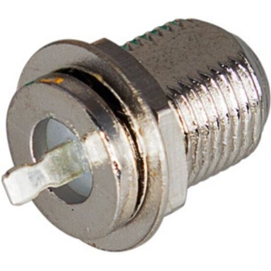 Разъем Proconnect "гнездо F" на корпус, с контактом, 100 шт./упак.