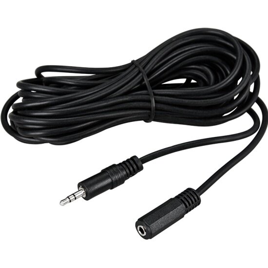 Кабель Rexant Стерео 3.5 мм гнездо - Стерео 3.5 мм штекер, длина 7 м