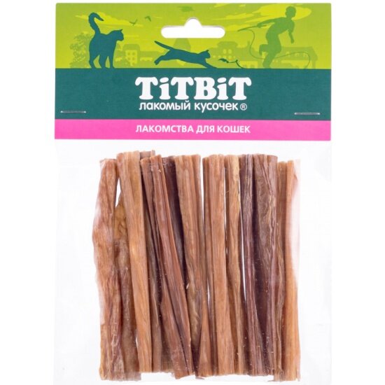 Лакомство для кошек Titbit Кишки говяжьи - мягкая упаковка