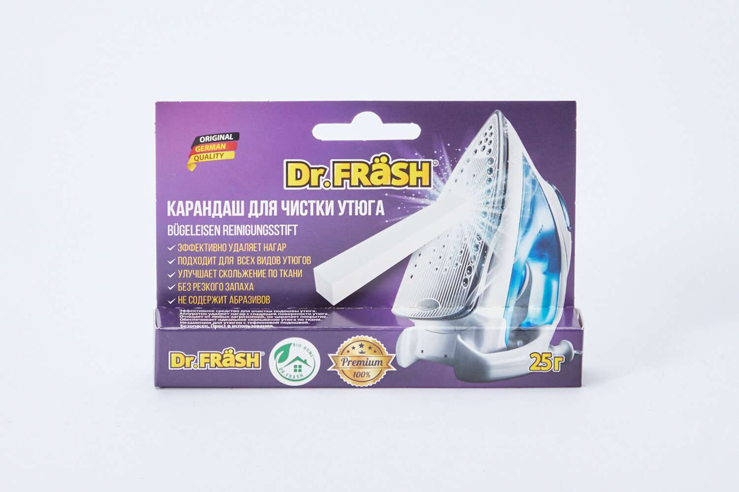 Карандаш для чистки подошвы утюга 2474удаление нагаров и загрязнений без повреждений