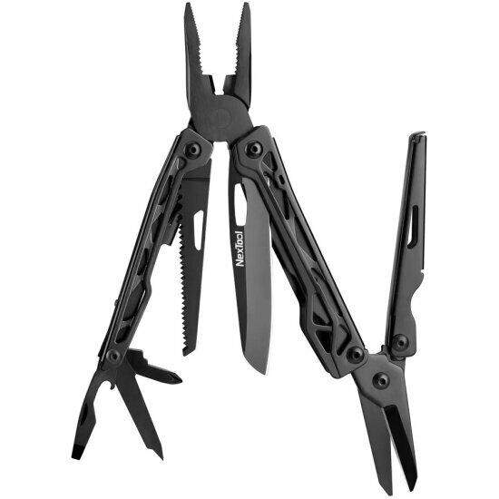 Мультитул Nextool Black Knight, черный (NE20151)
