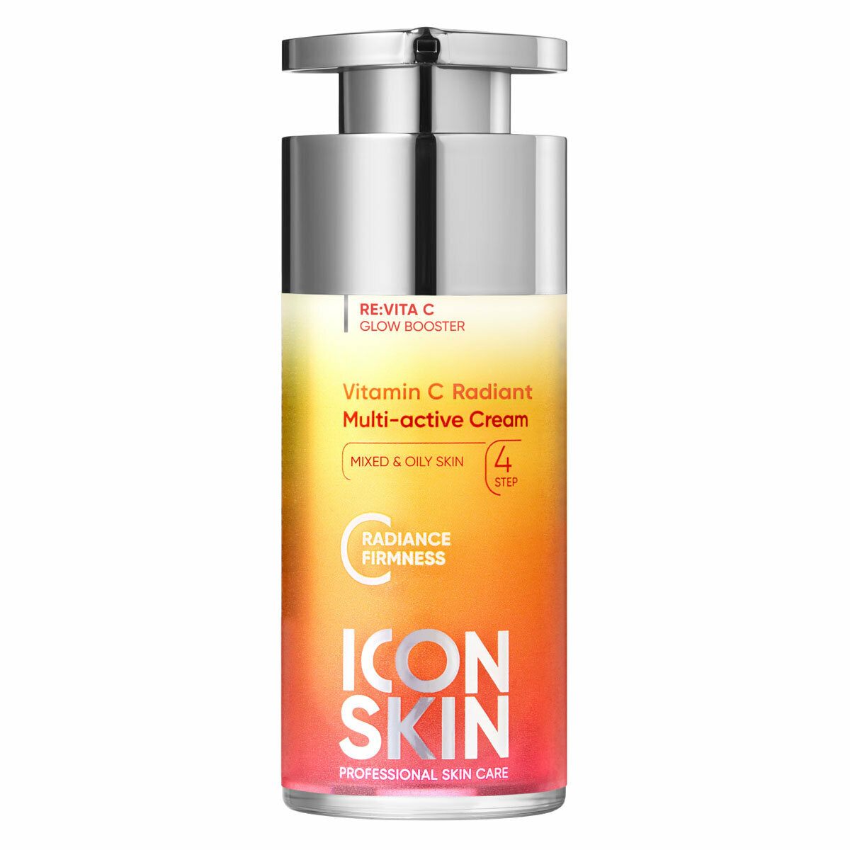 Мультиактивный крем для комбинированной и жирной кожи ICON SKIN Vitamin C Radiant, 30 мл