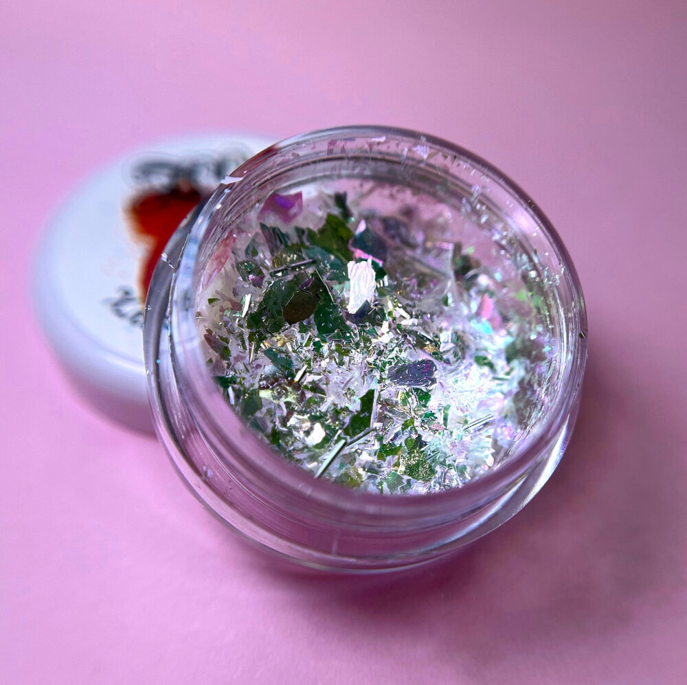 Хлопья Юки Zoo Nail Art радужные №1799 0,2 г