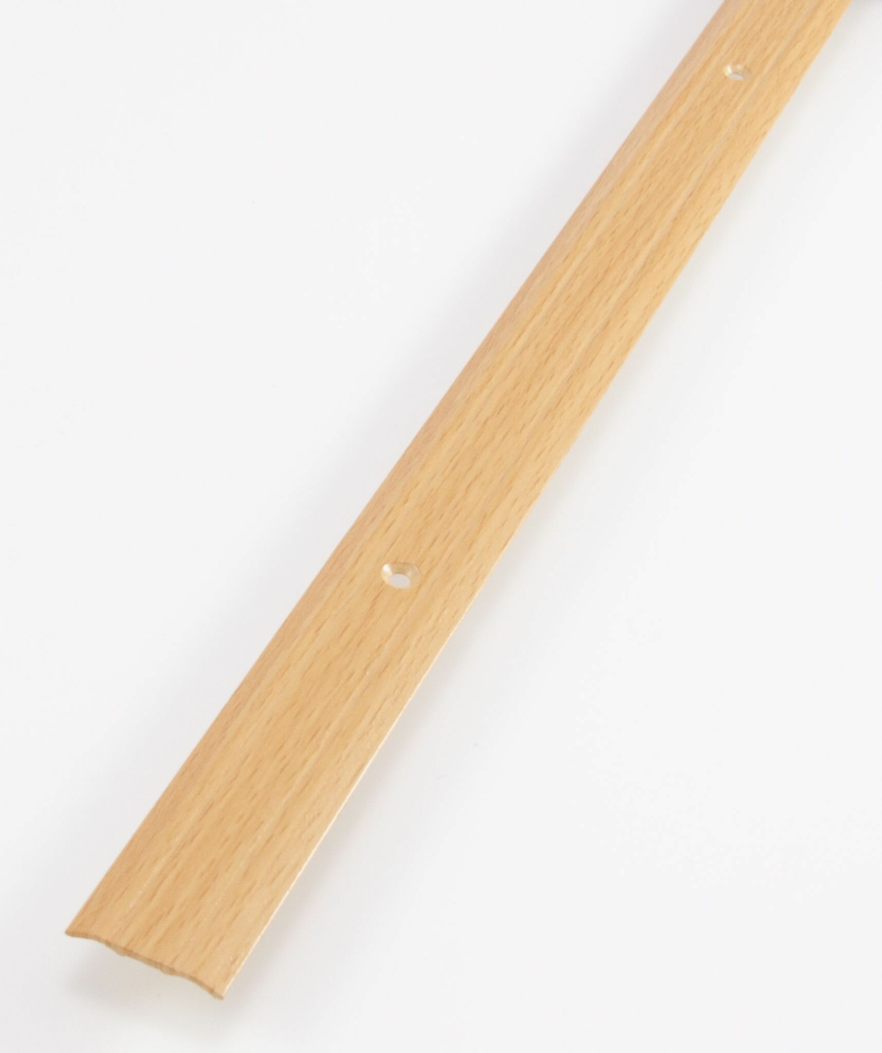 Алюминиевый порог стык 25 мм Бук натуральный 900х25мм П49.13