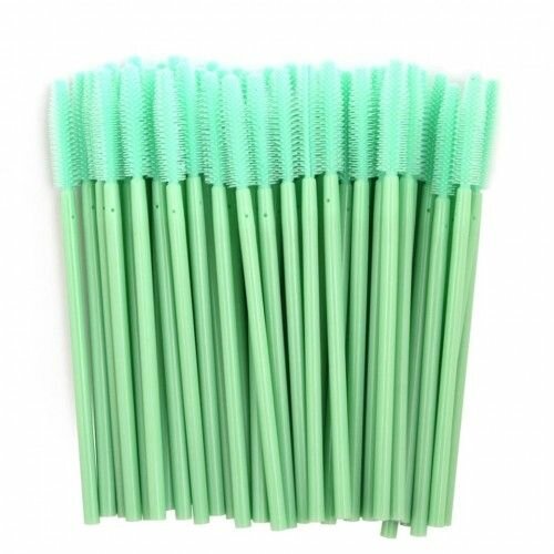 Щеточки упаковка 10 штук (Силиконовые)(Мятные)