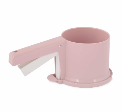 Сито-кружка Альтернатива пластик розовый 22,5х9,5х10см