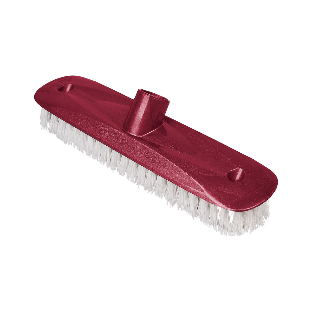 Щетка для пола Spin&Clean Rock'n'Roll, жесткая щетина, 23,5 x 6 x 6,5 см, бордо