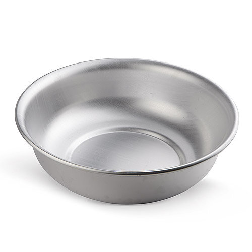 Таз 12 л, МТ-055 (45 см) SCOVO, серый, алюминий, без покрытия, круглый, для пищевых продуктов