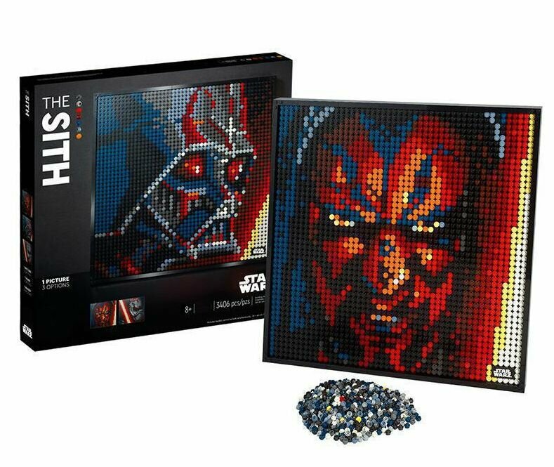 Конструктор-мозайка 30100, 3468 деталей