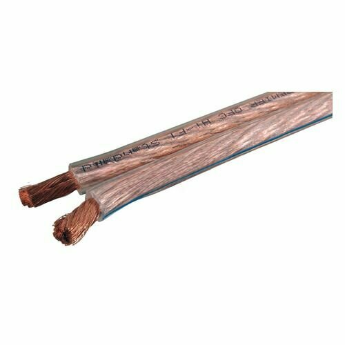 Кабель соединительный акустический PREMIER SCC-17 BC, 2х0.75 кв. мм, медный, 100м, прозрачный [25-212 100]