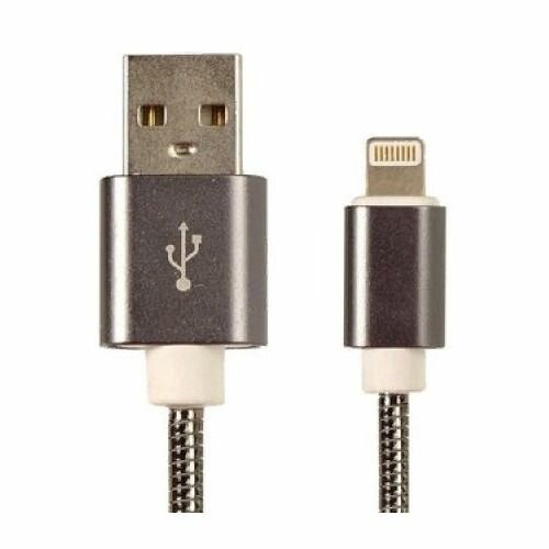 Кабель PREMIER 6-703M2 1.0BK, Lightning (m) - USB (m), 1м, черный