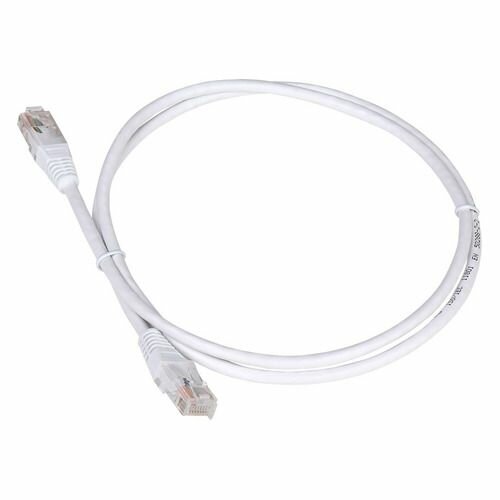 Патч-корд LanMaster UTP, вилка RJ-45, вилка RJ-45, кат.5E, ПВХ, 10м, белый [twt-45-45-10-wh]
