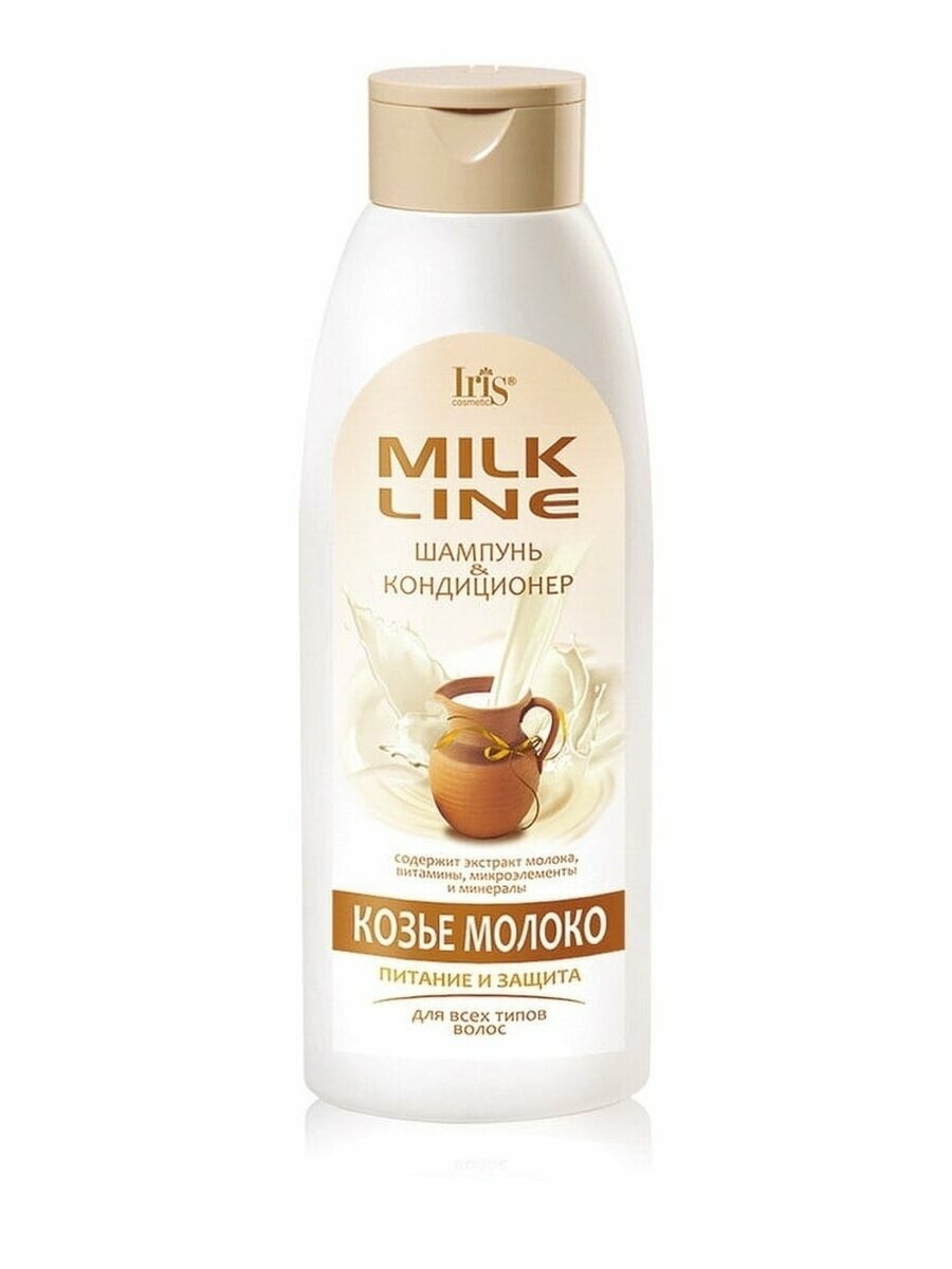 Iris cosmetic Шампунь-кондиционер "Козье молоко" 1000 мл