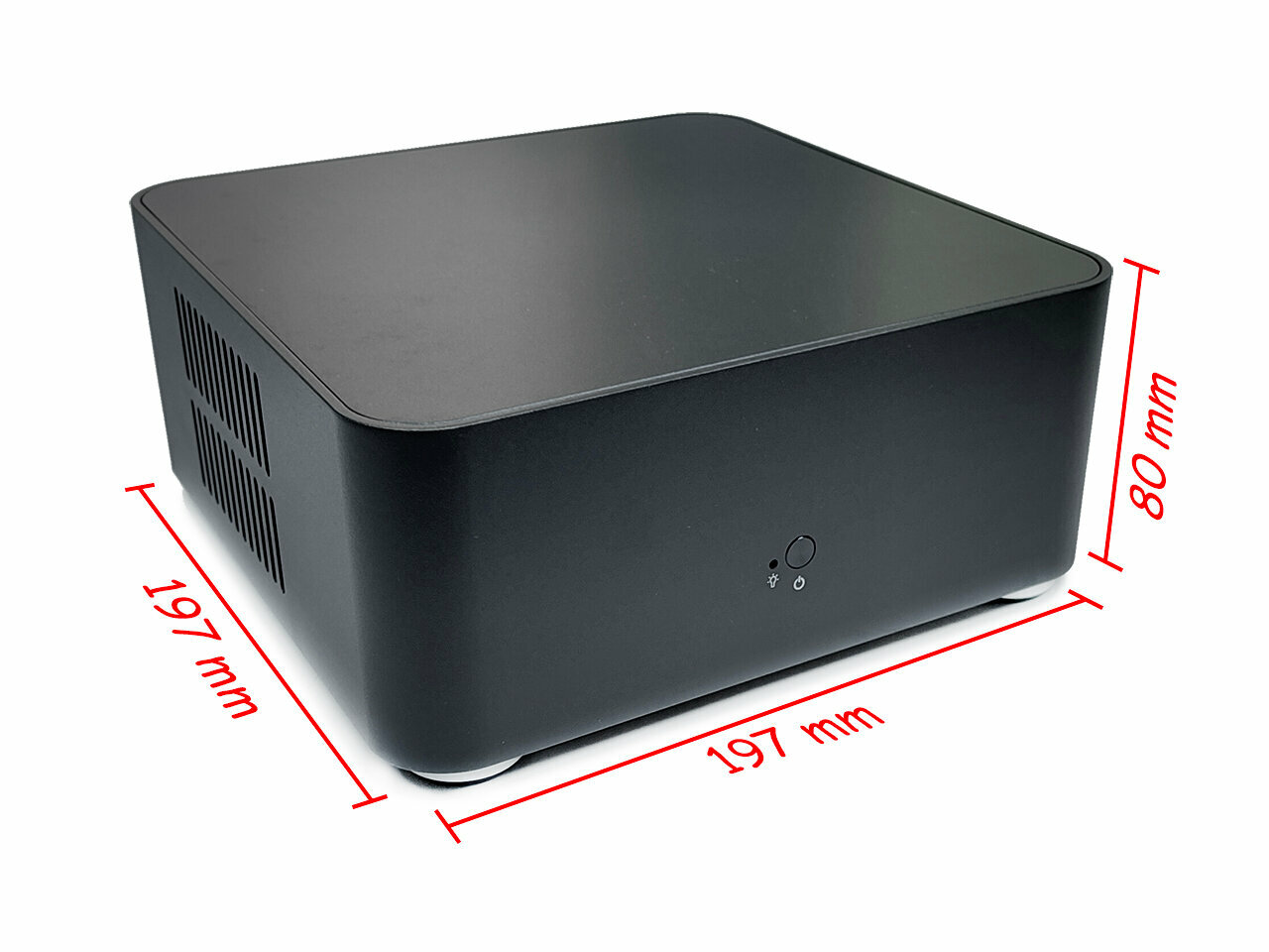 E-mini E-A80 black (mini-ITX, без блока питания)