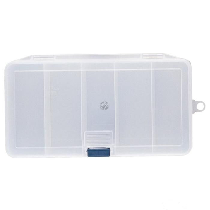 Коробка Meiho LURE CASE L CLR 5 отд. с разделителями размеры: 186×103×34mm