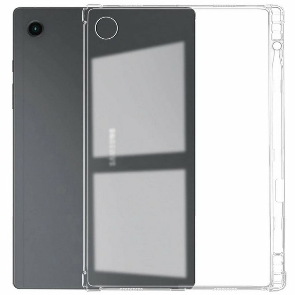 Чехол задняя-панель-накладка-бампер MyPads Tocco для Samsung Galaxy Tab A8 10.5 2021 (SM-X200N) ультра-тонкий из мягкого качественного силикона про.