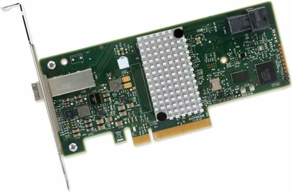 Контроллер Areca ARC-1330-4i4x PCIe 3.0 x8 LP, SAS/SATA 12G, HBA, 8port (1*int SFF8643 + 1*ext SFF8644), RTL