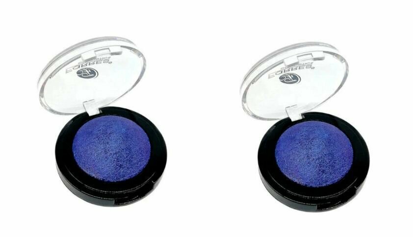 Farres cosmetic Тени для век запеченные, 1107-23 синий - 2 шт