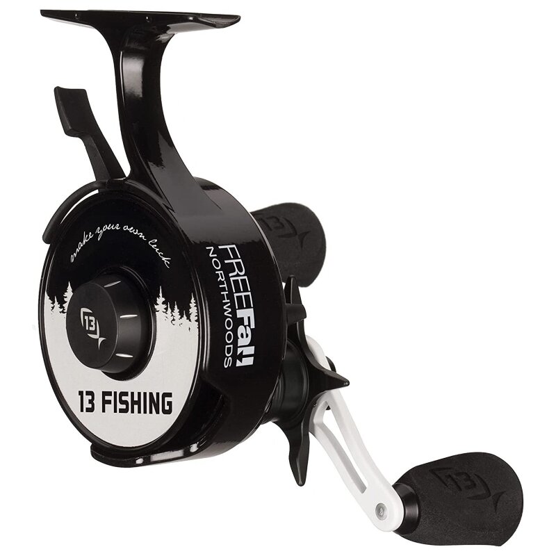 Катушка зимняя 13 Fishing FreeFall Carbon Inline Ice Fishing Reel Northwoods Edition RH