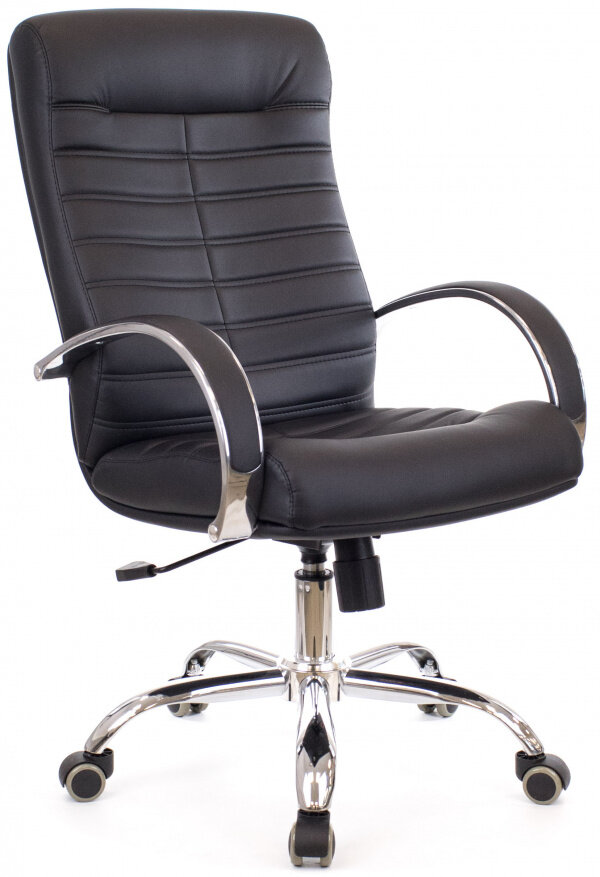 Кресло руководителя Everprof Orion AL M Экокожа Черный